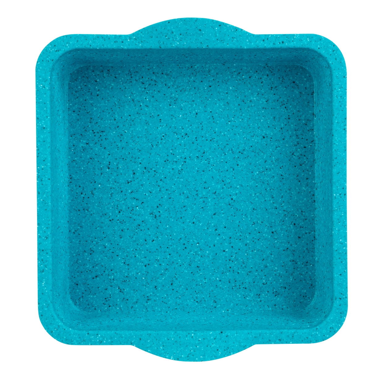 Trudeau Structure Silicone 8" x 8" Square Cake Pan, Tropical Granite ...