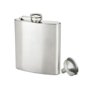 Maxam 12oz Stainless Steel Flask - Walmart.com