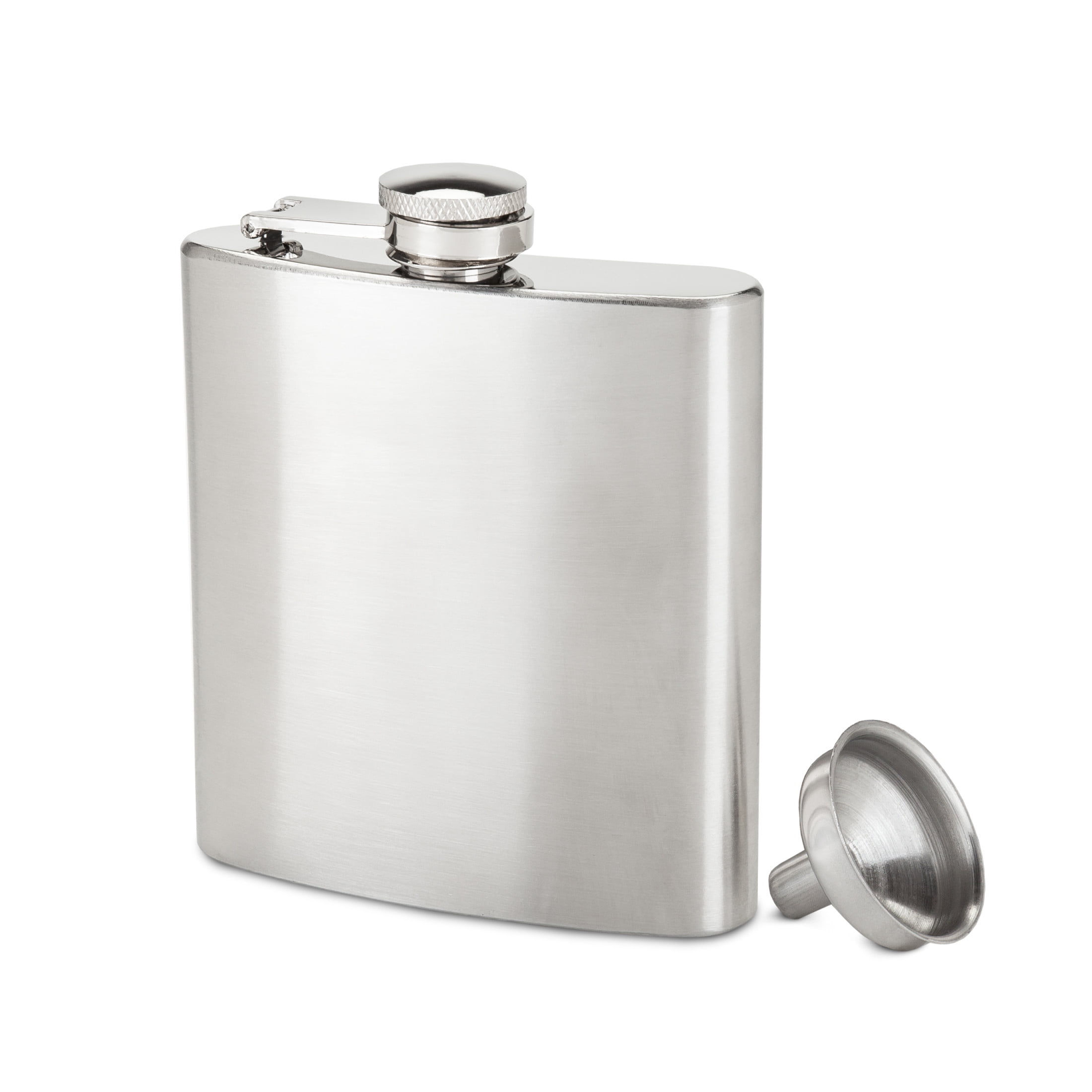 True Stainless Steel Liquor Flask for Travel, Camping, Hiking, Outdoor ...