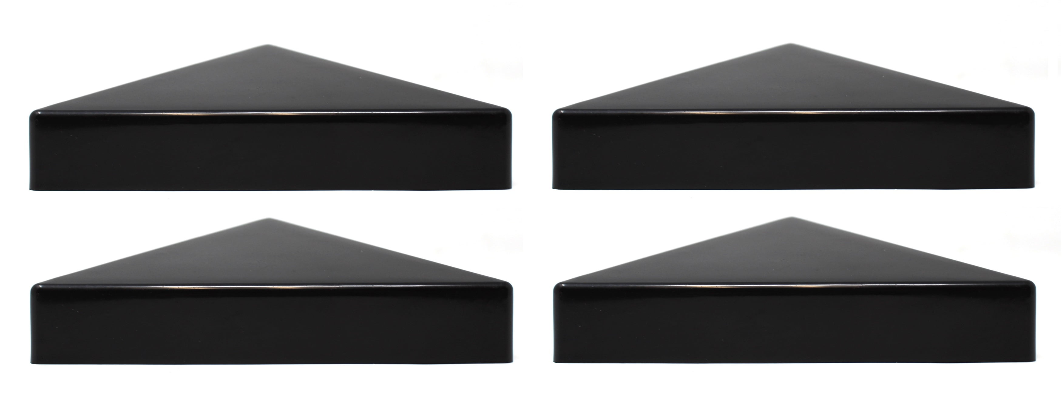 True 6x6 (155mm x 155mm) Plastic Pyramid Vinyl Fence Post Cap for True ...