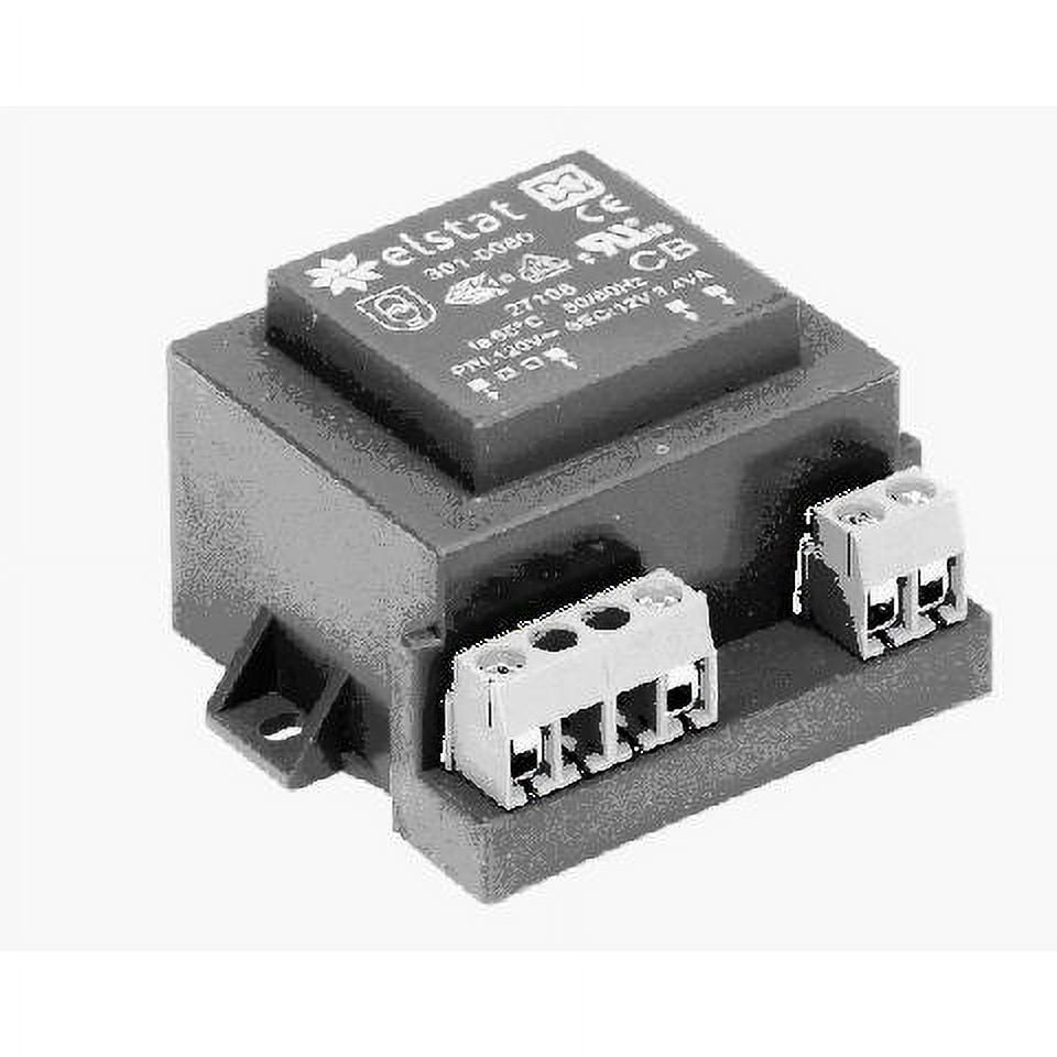 True 822204 Transformer, 120 VAC/50 Hz-12V, 9" Height, 6" Width, 5 ...