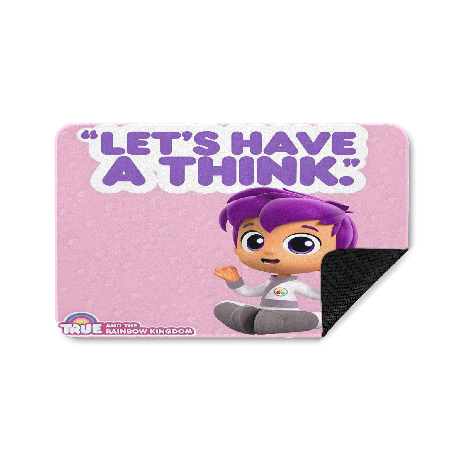 True And The Rainbow Kingdom Patterned Floor Mat Is Durable And Easy To ...