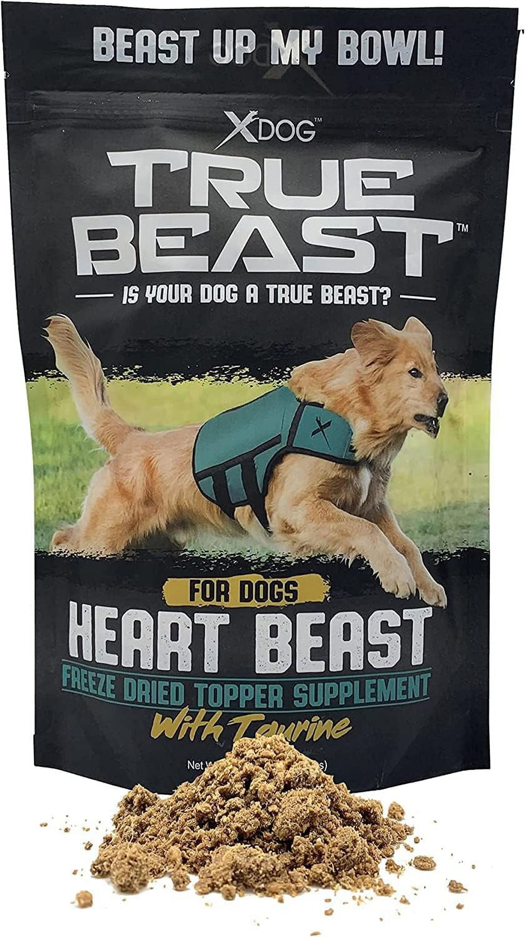 True Beast Freeze-Dried Raw Dog Food Topper - Organs, Meat & Bone ...