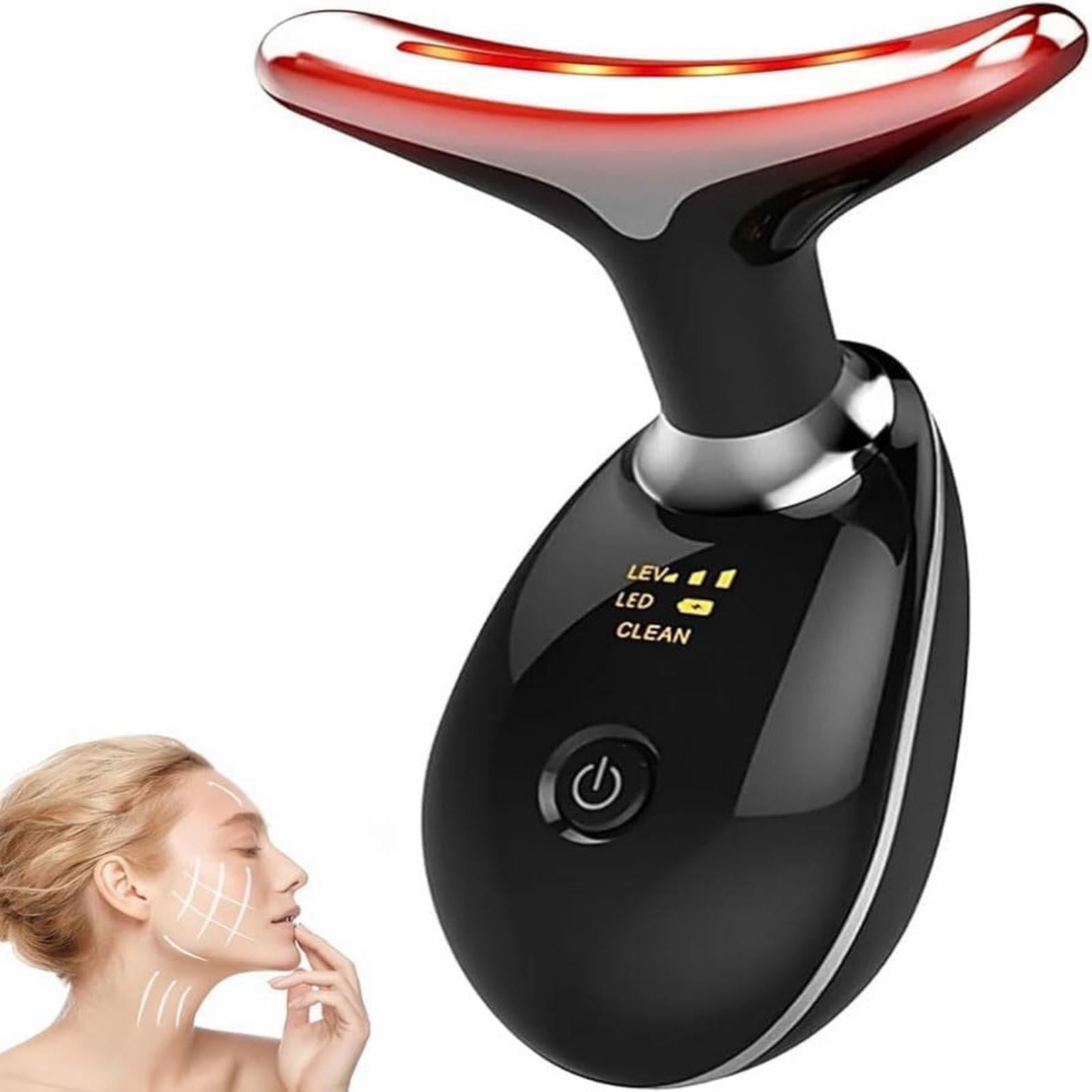 True Beauty Glow Facial Massager 7 LED Facial Massager Firming Facial ...