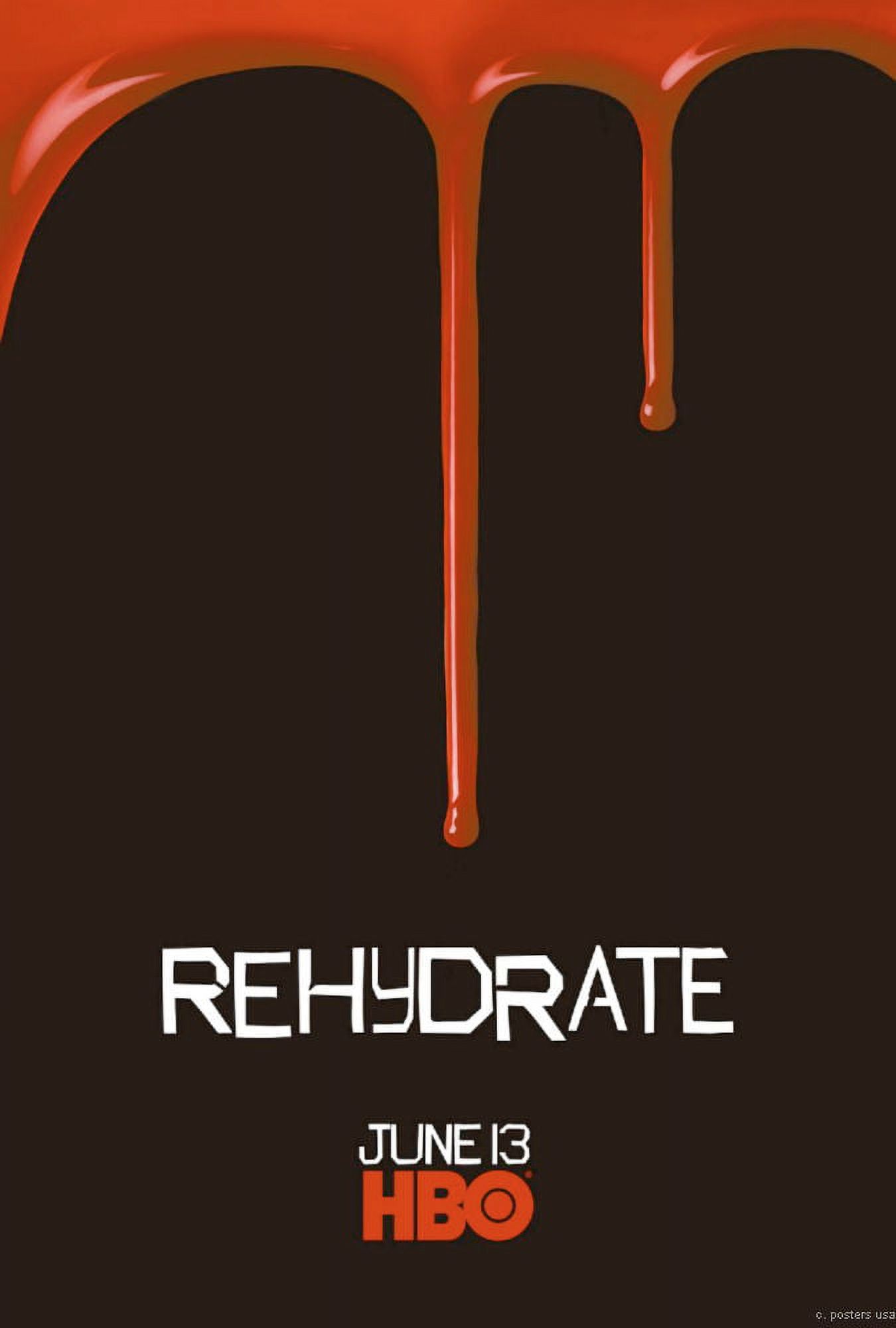 True Blood poster Rehydrate Metal Sign Art Print 8x12 Multi-Color ...