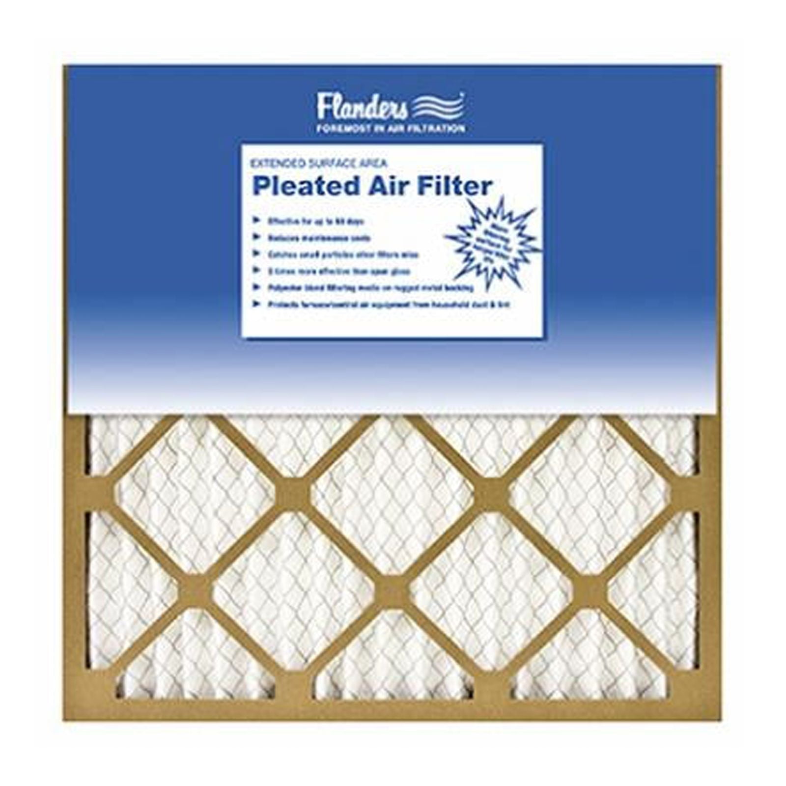 True Blue Basic Air Filter MERV 7- 14x20x1 - Walmart.com