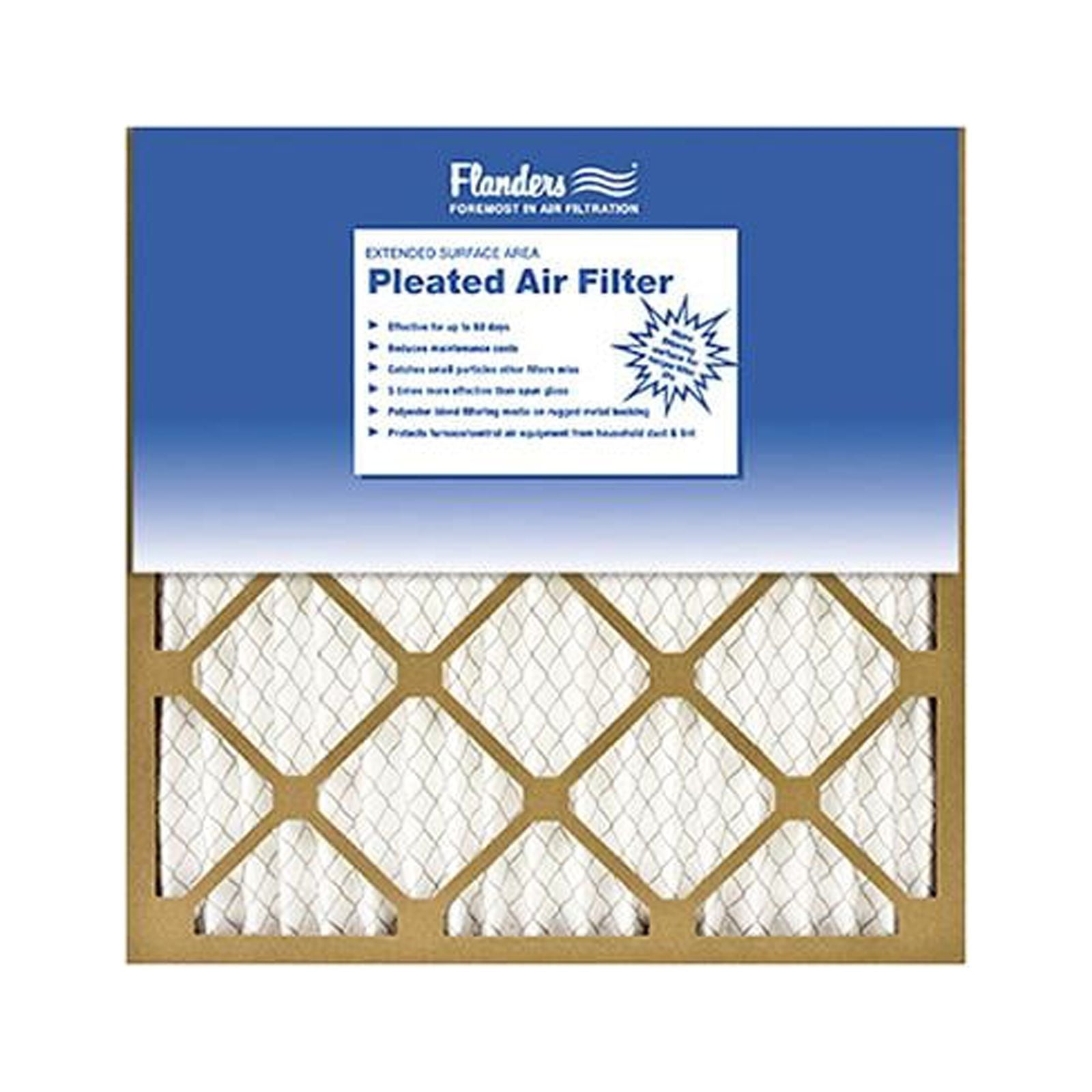 True Blue Basic Air Filter MERV 7- 16x20x1 - Walmart.com