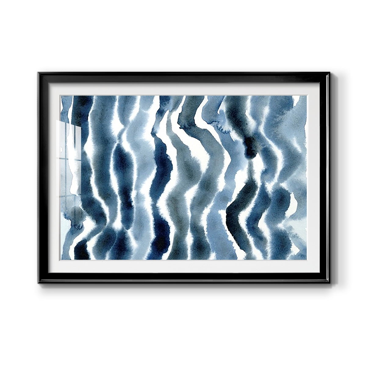 True Blue Wave II Premium Framed Print - Ready to Hang - Walmart ...