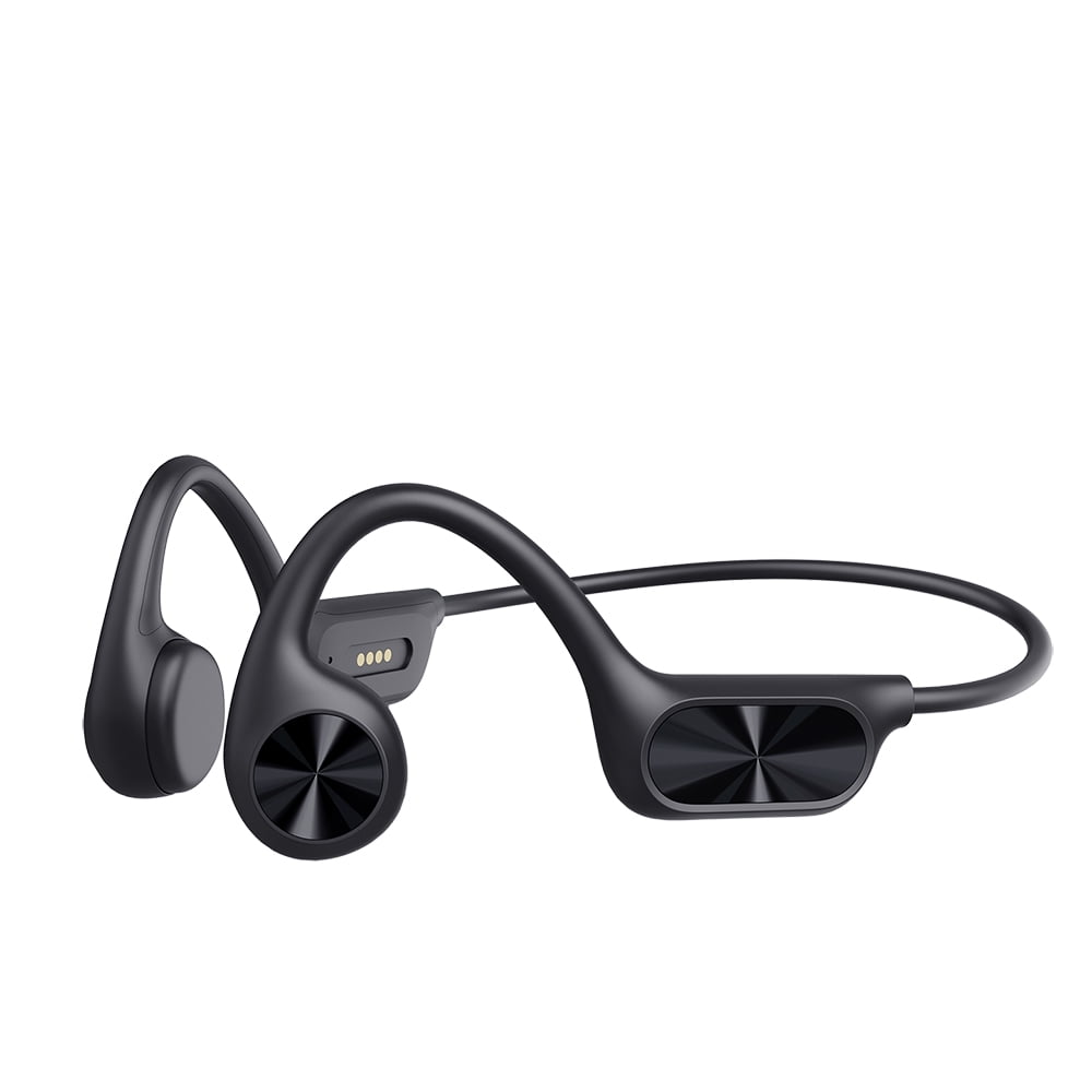 True Bone Conduction Earphones Bluetooth 5.4 Wireless Headphone IPX8 ...