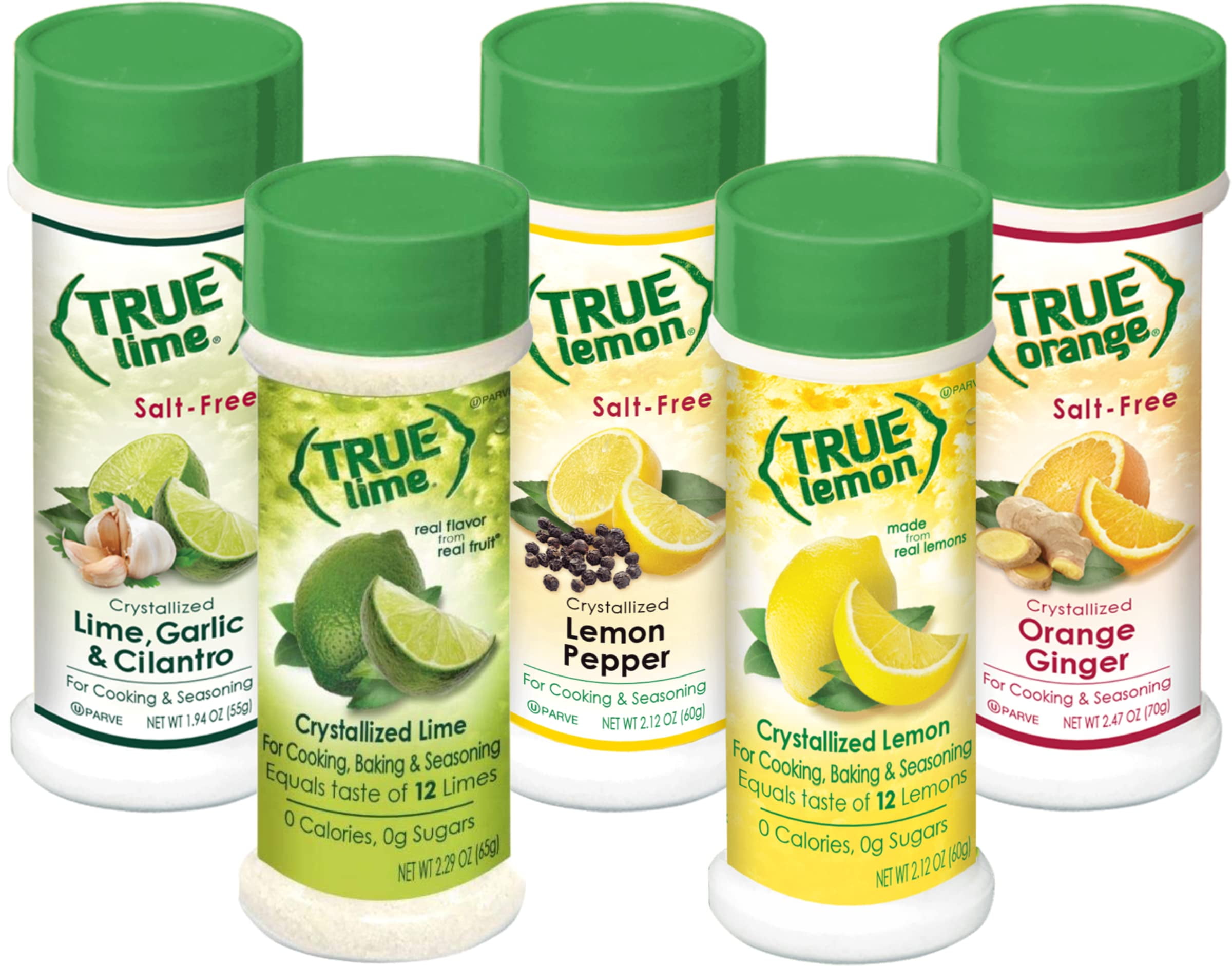 True Citrus Lemon Pepper, ESF27 Lime Garlic & Cilantro, Orange Ginger ...