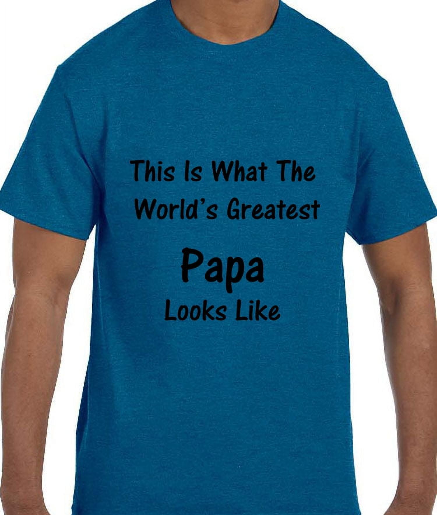 True City Life Funny Humor World's Greatest Papa T-Shirt - Walmart ...