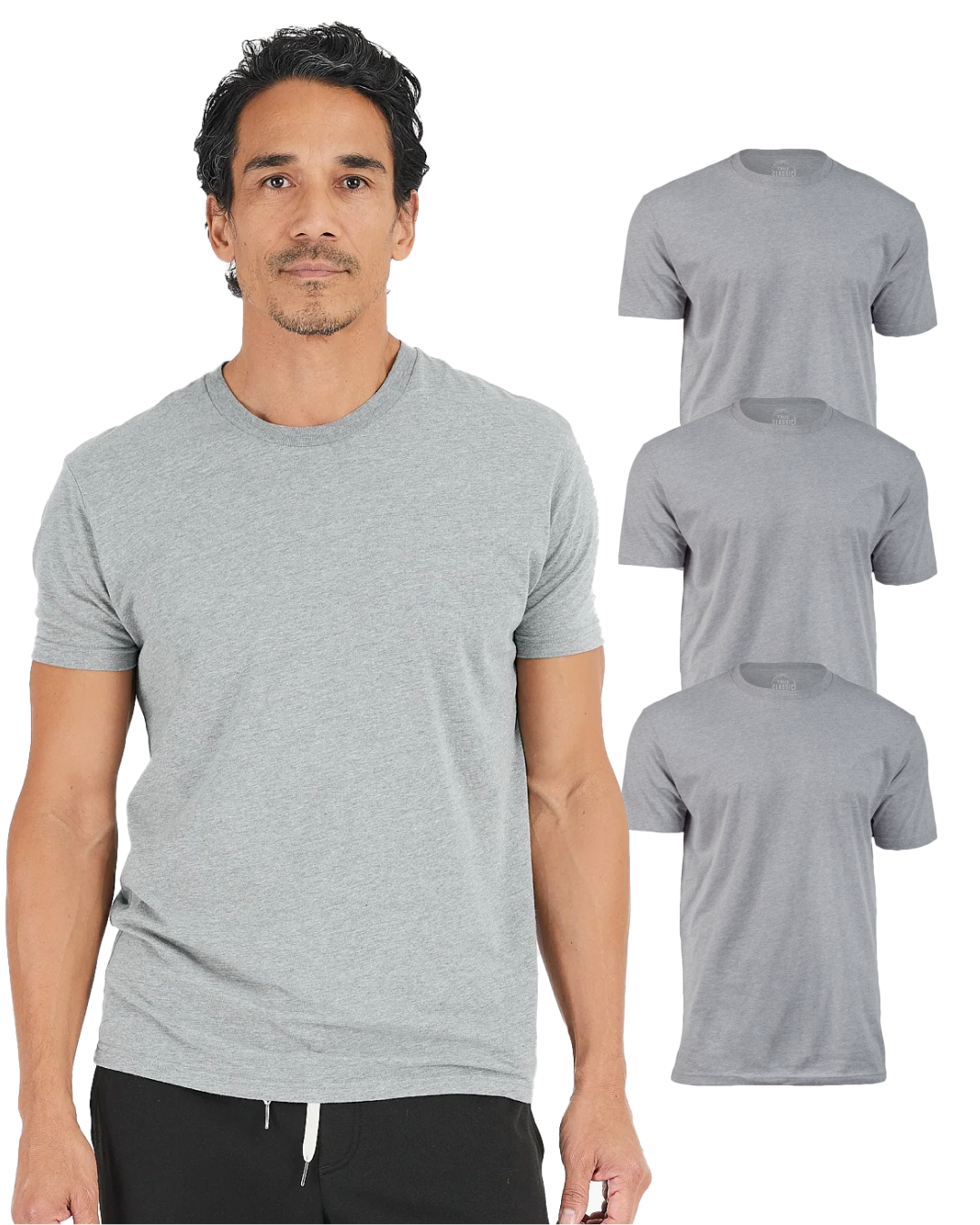 Mens 6.1 oz. Tagless T-Shirt 5250T (10 PACK) - Walmart.com