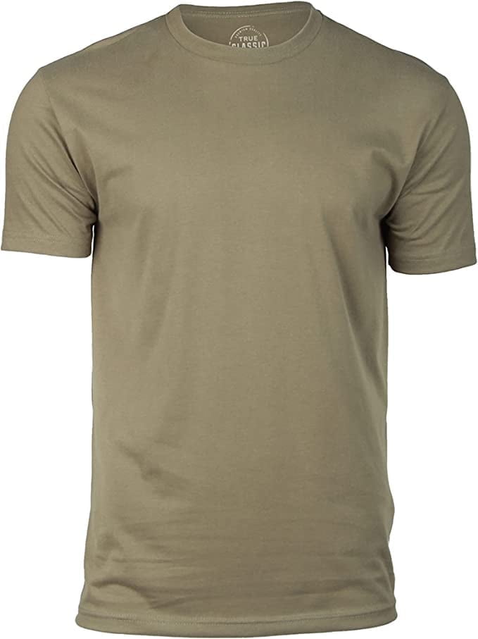 True Classic Tees Men's Fitted Crew Neck, 1 Pack - Walmart.com