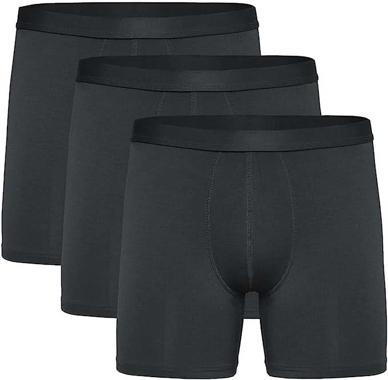 True Classic Ultra-Soft Micromodal Boxer Briefs, No-Ride Design, 3 Pack ...