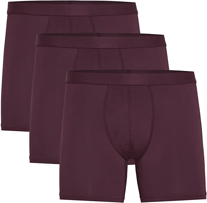 True Classic Ultra-Soft Boxer Briefs for Men Pack of 3, No-Ride ...