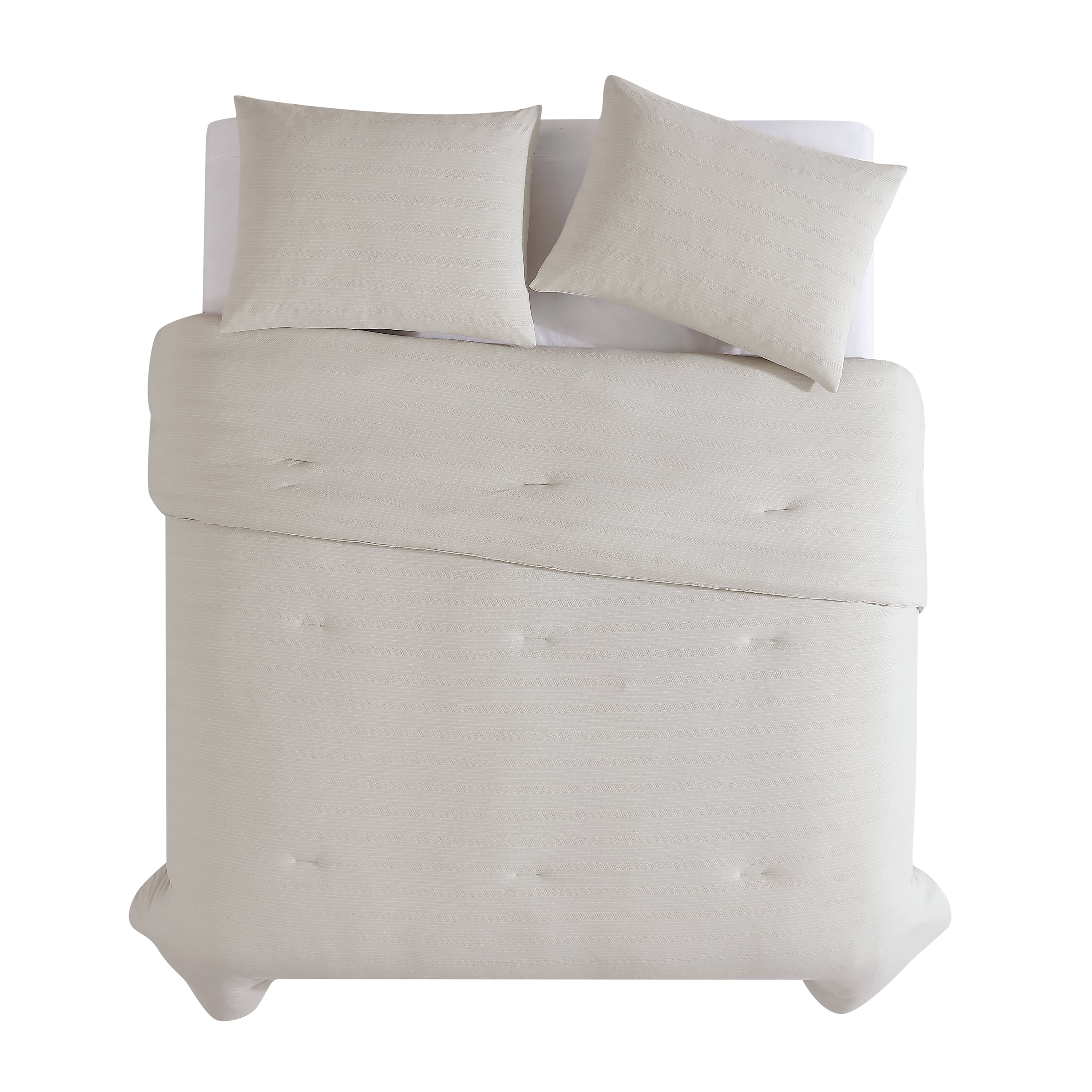 True Comfort Jersey Comforter Set, Full/Queen - Grey - Walmart.com