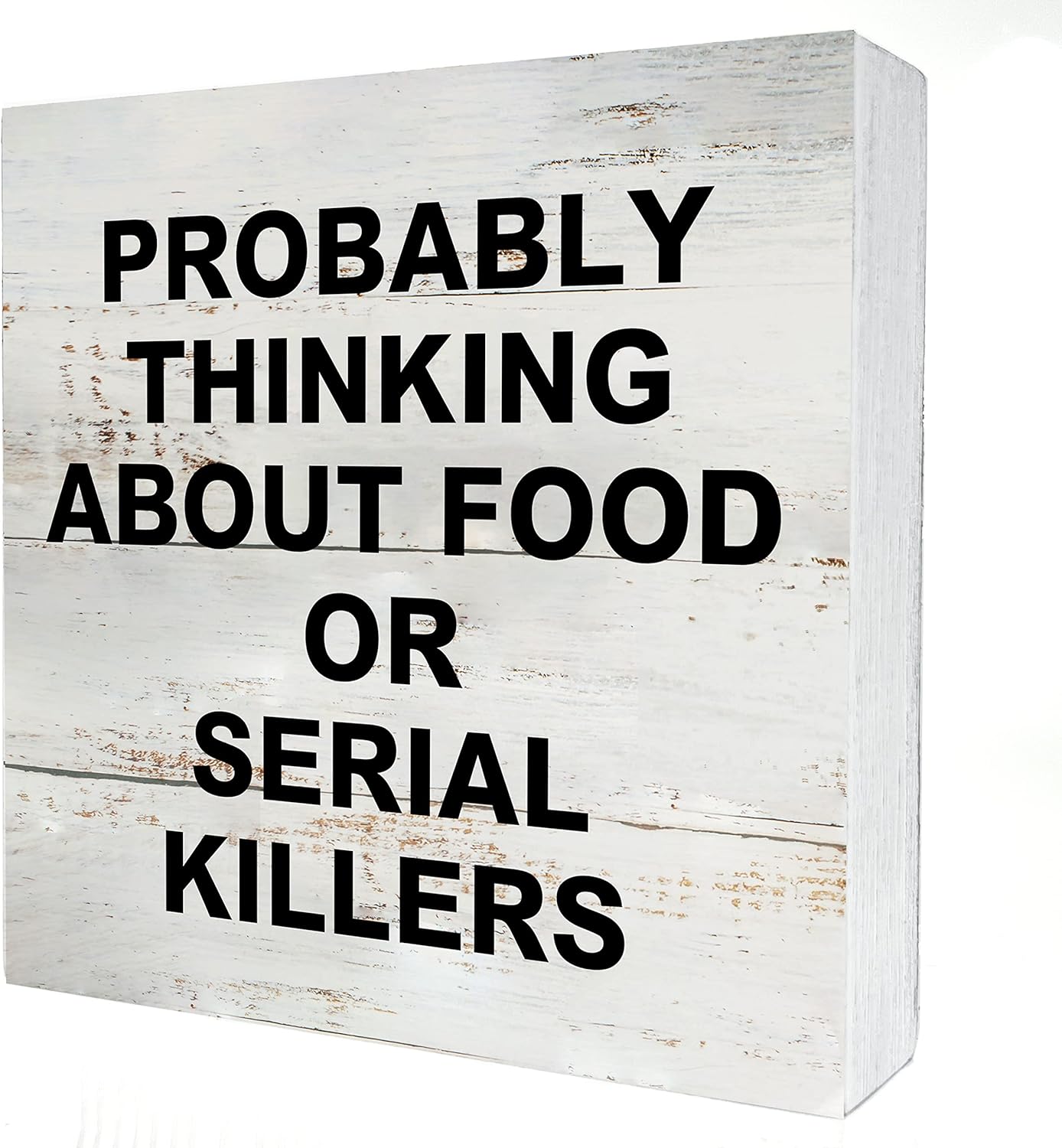 True Crime Gifts Funny Probably Thinking about Food or Serial Killers ...