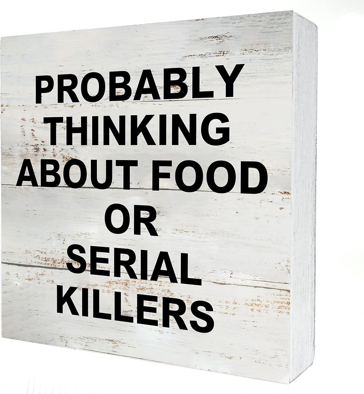 True Crime Gifts Funny Probably Thinking about Food or Serial Killers ...