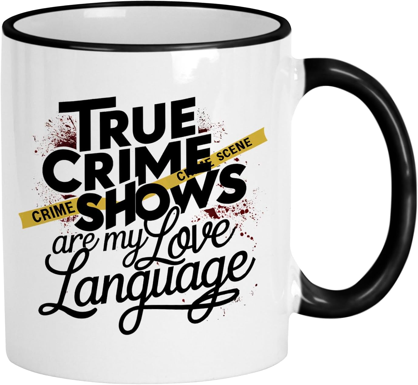 True Crime Gifts For Women. 11 Oz Mug For Collectors of Crime Junkie ...