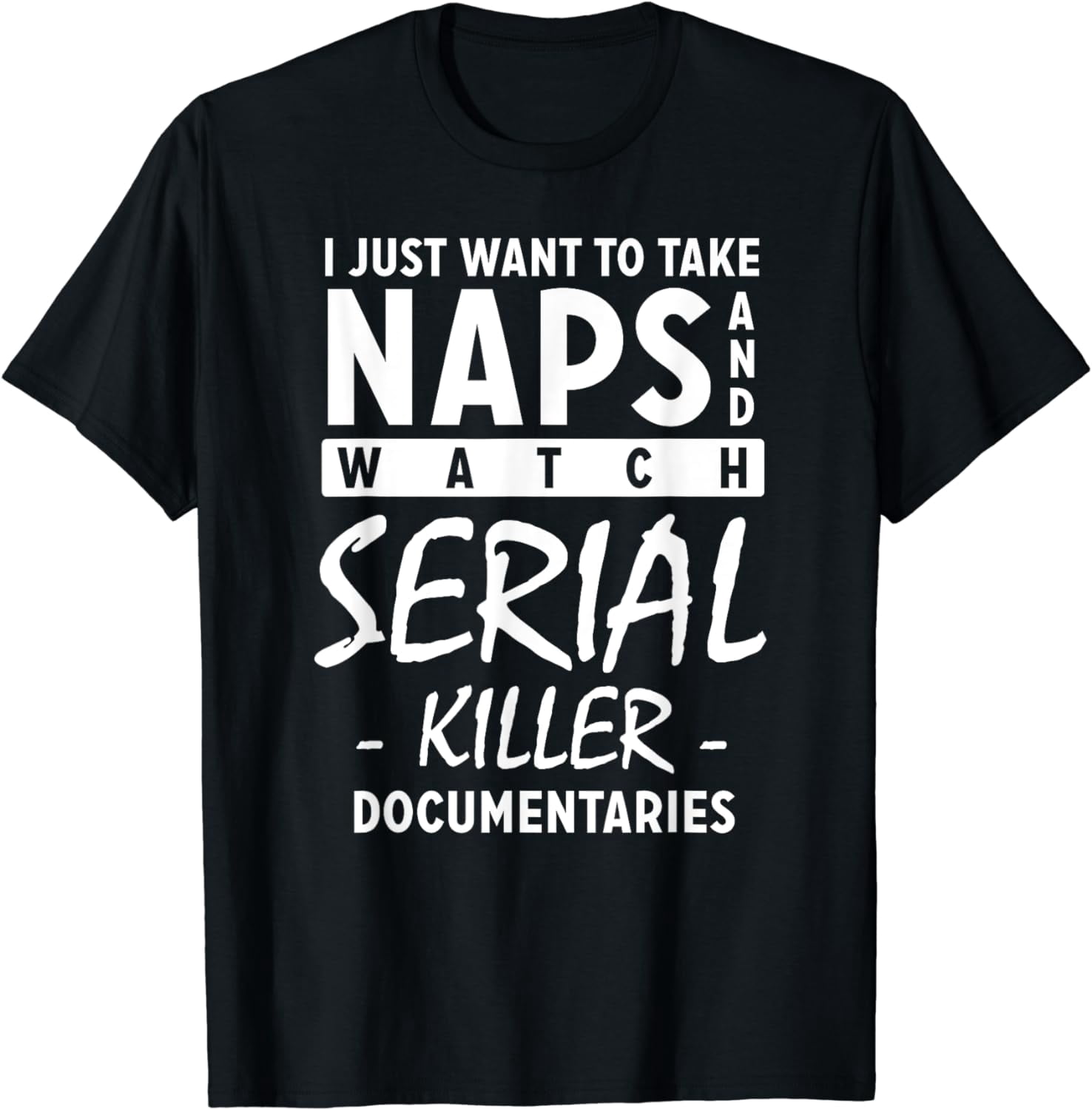 True Crime Thriller Serial Killer TV Shows Gift T-Shirt - Walmart.com