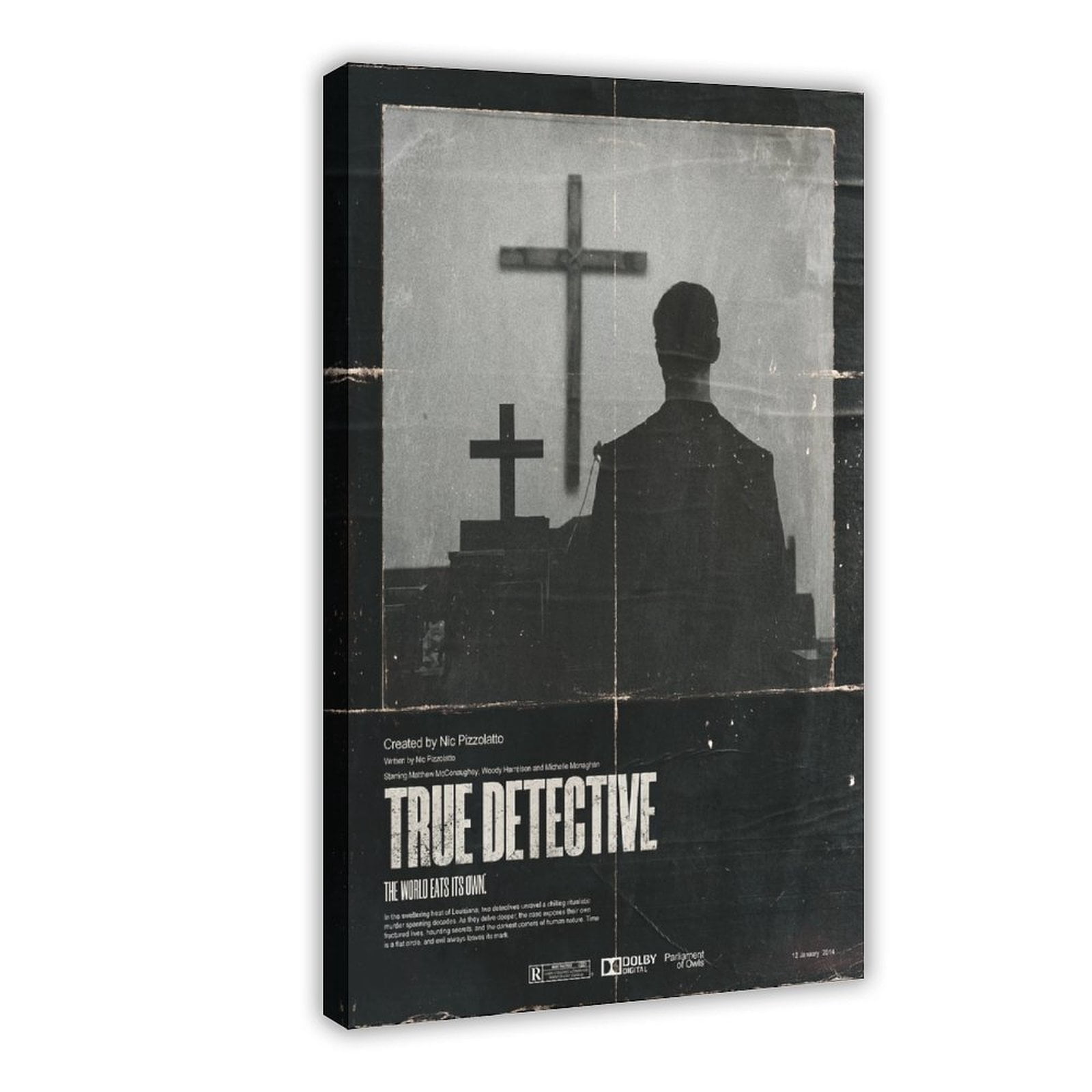 True Detective Canvas Art Poster and Wall Art Picture Print Modern ...