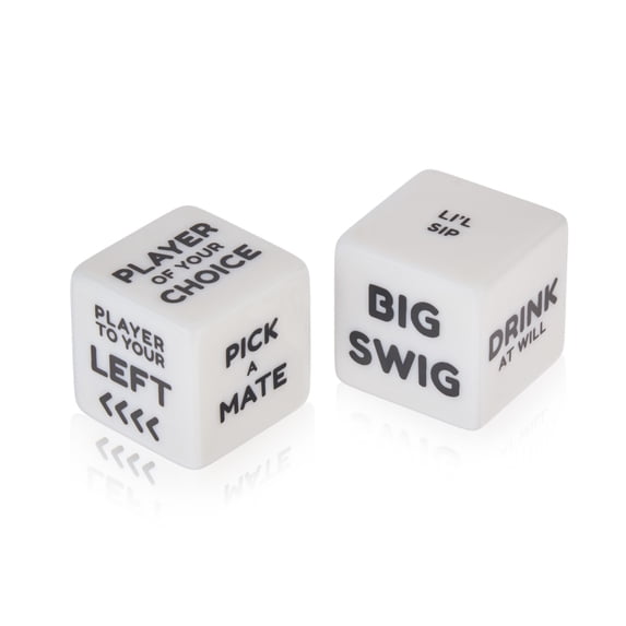 True Drinking Dice Game Fun Adult Party Game - Walmart.com