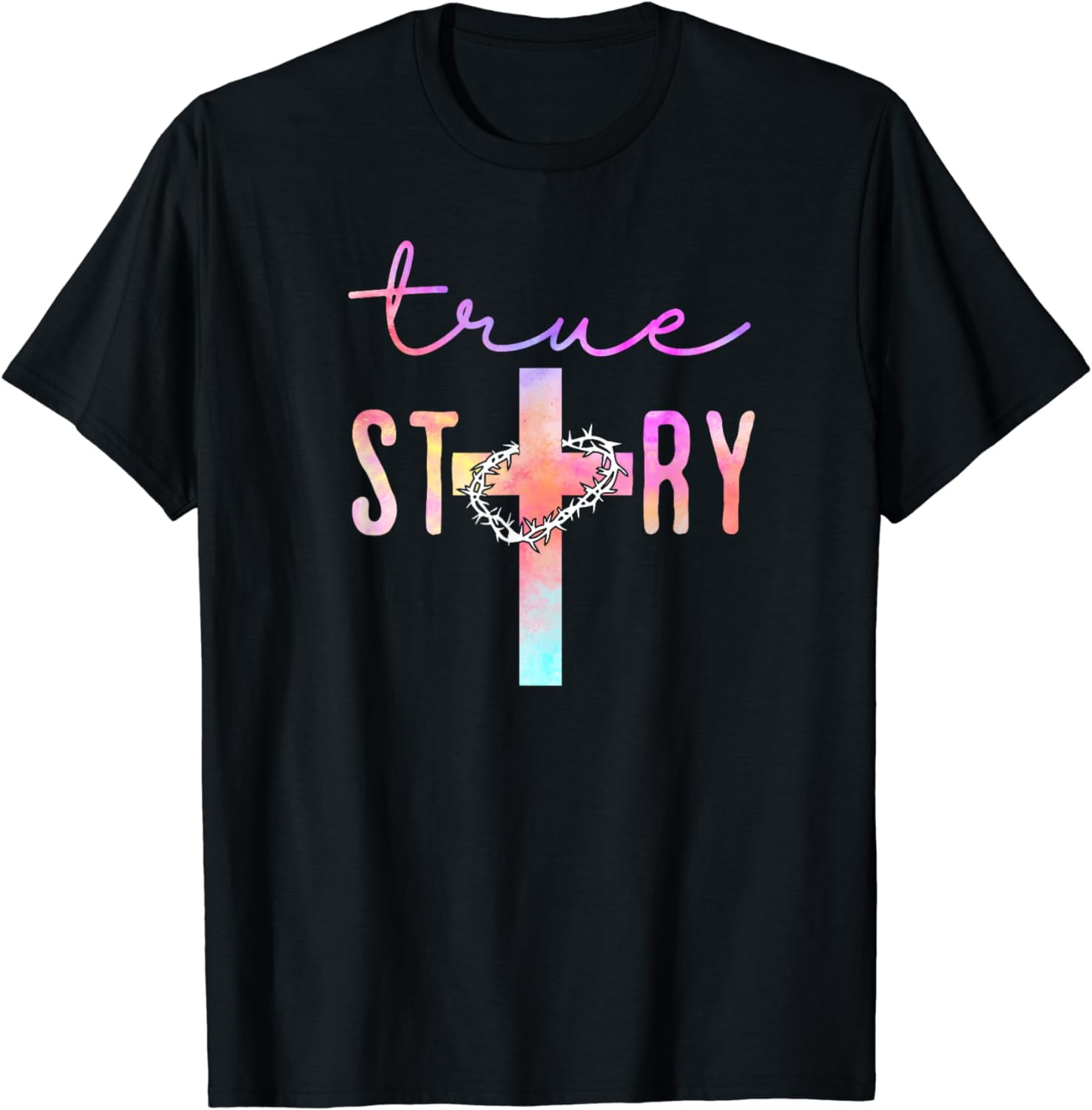 True Easter Story Christian Jesus Resurrection Religious T-Shirt ...