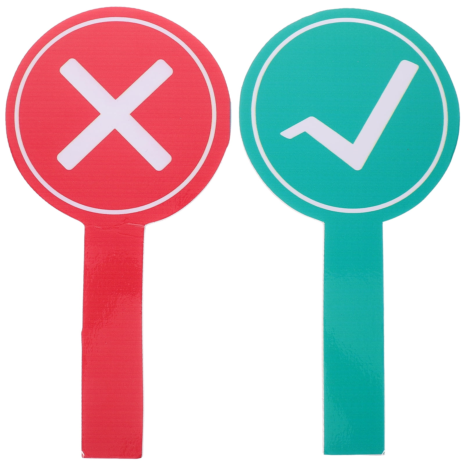 True Or False Answer Boards,2Pcs True or False Quiz Boards Handheld ...