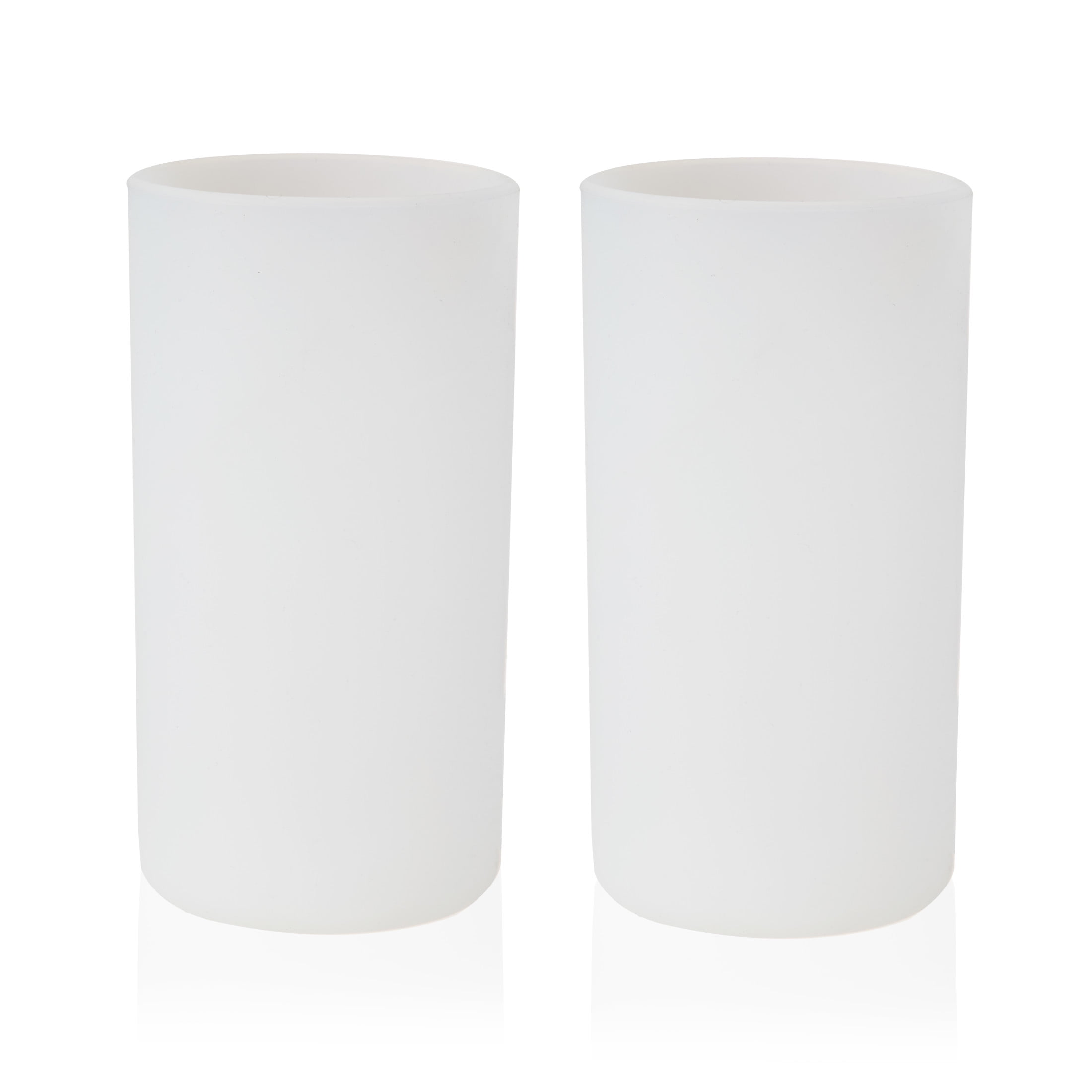 True Flexi Highball Tumblers, Shatterproof Silicone Tumblers 19 oz Set ...