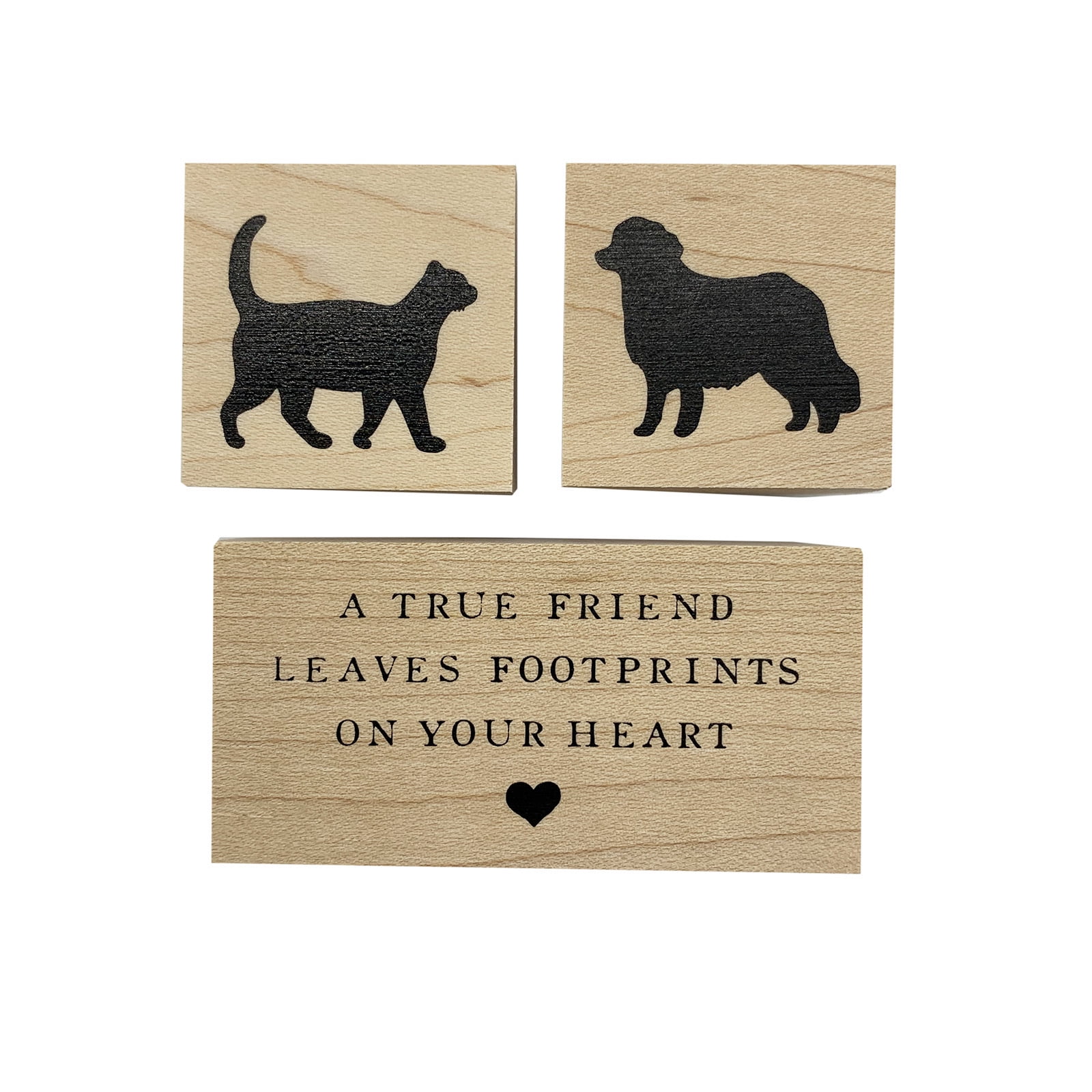 True Friend Wood Stamp Set by Recollections™ - Walmart.com