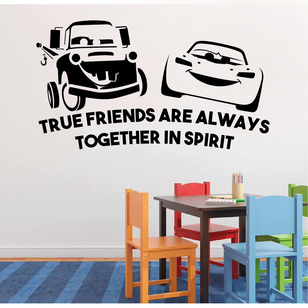 True Friends Are Always Together In Spirit - Quote Cars Characters ...