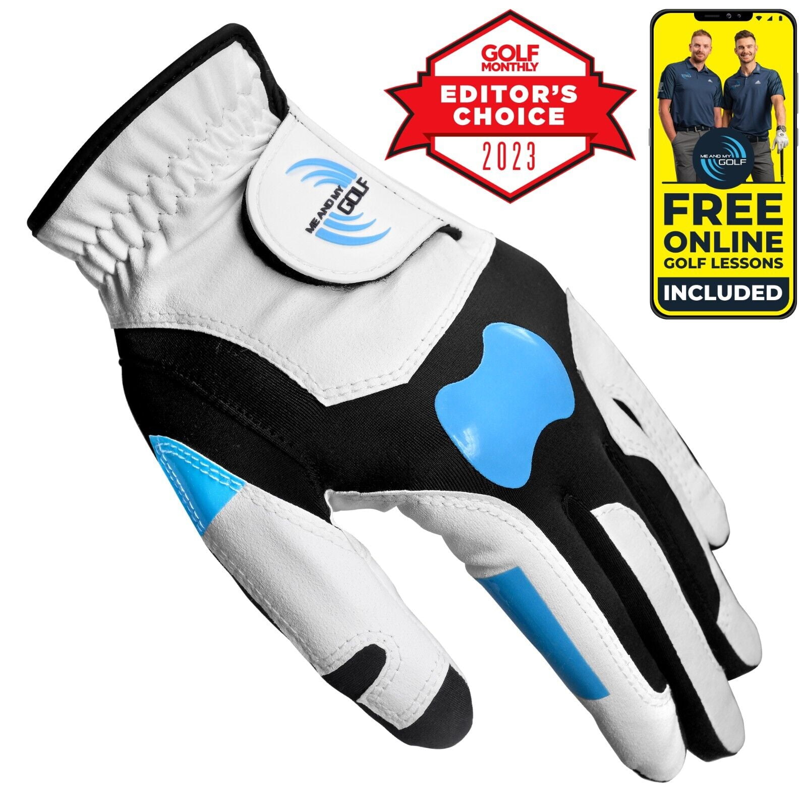 True Grip L/XL Golf Training Glove for Right Handed Golfers, Left Hand ...