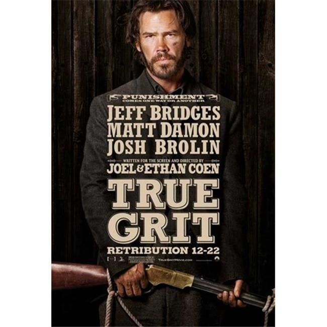 True Grit Movie Poster - 11 x 17 in. - Walmart.com