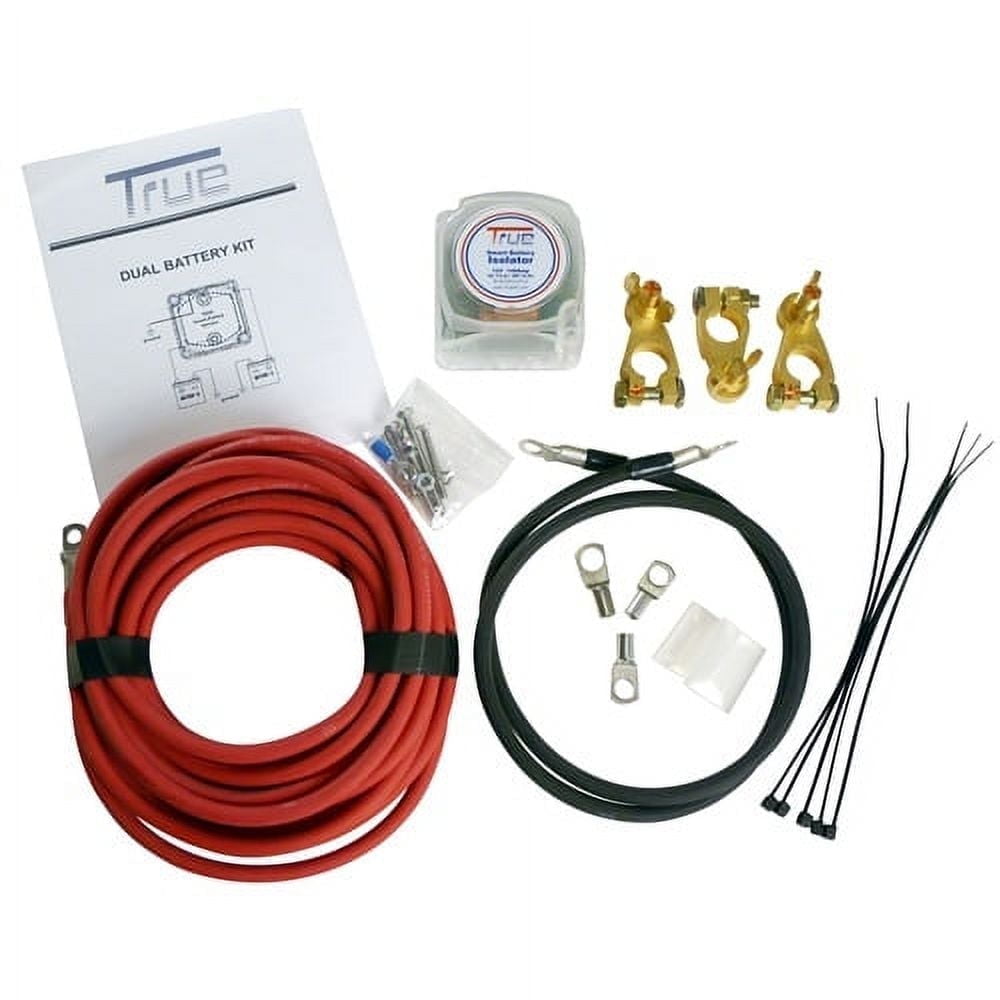 TrueAm 12V 140A GMC Chevy Silverado Dual Battery Isolator Kit, Heavy ...