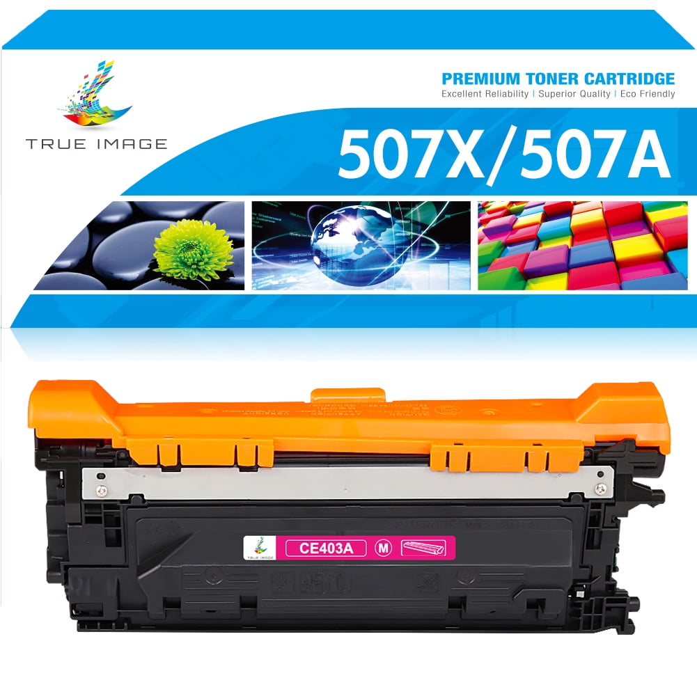 True Image 1-Pack Compatible Toner Cartridge for HP CE403A 507A Work ...