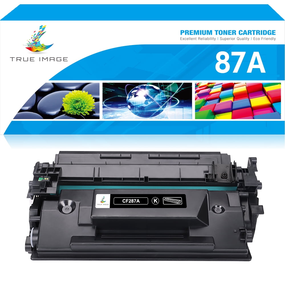 True Image 1-Pack Compatible Toner Cartridge for HP CF287A 87A Work ...