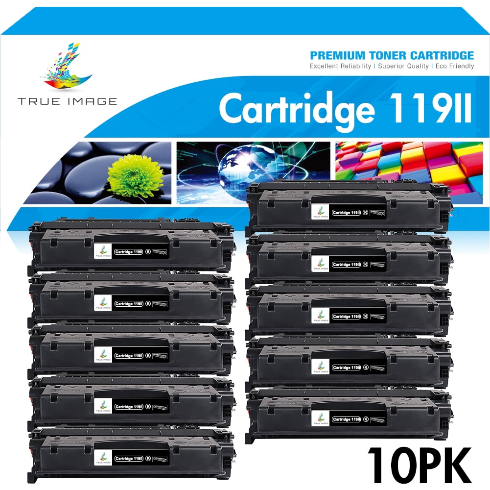 True Image 10-Pack Compatible Toner Cartridge for Canon 119II Work with ...
