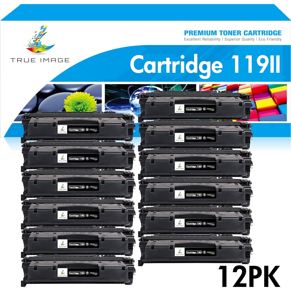 True Image 12-Pack Compatible Toner Cartridge for Canon 119II Work with ...