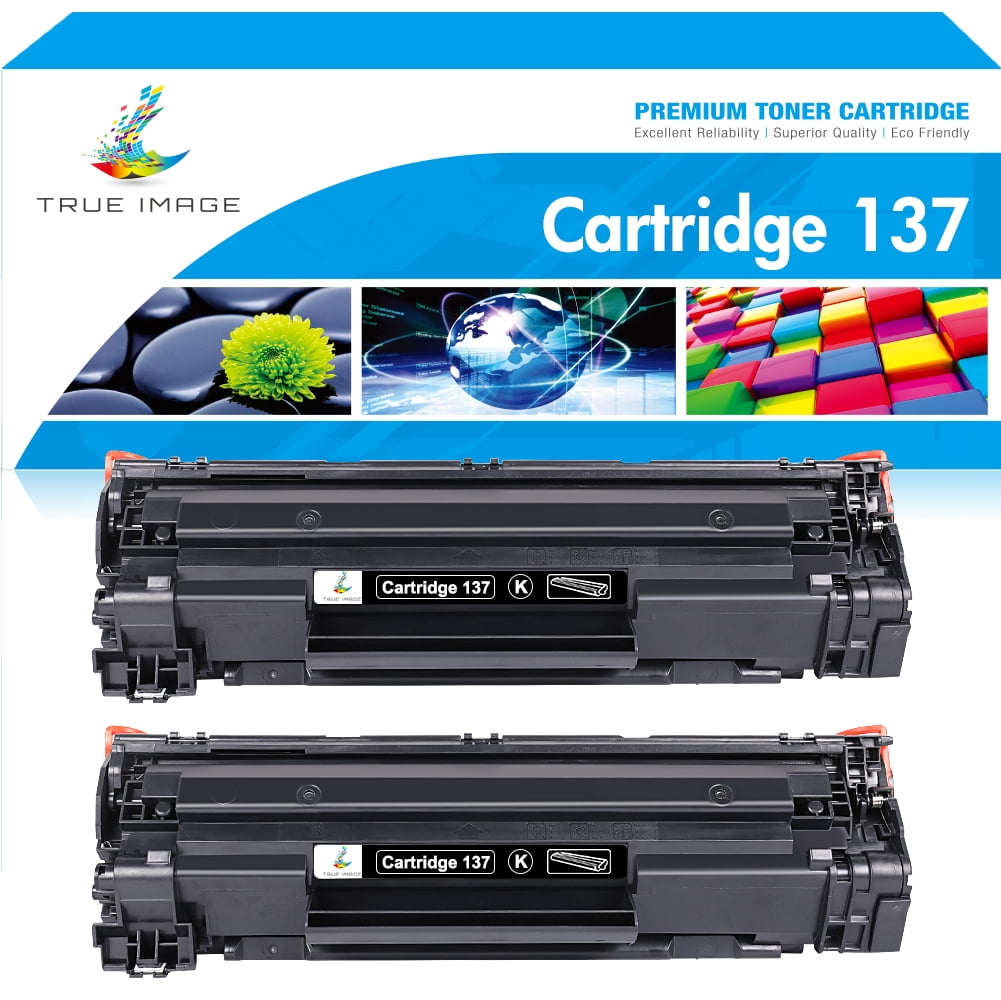 True Image 137 Toner Cartridge 2-Pack Compatible for Canon 137 9435B001 ...