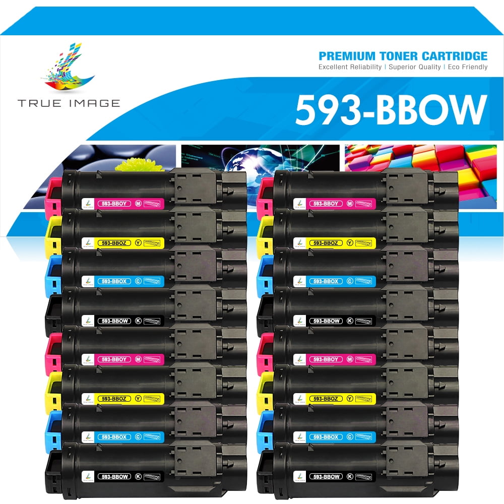 True Image 16-Pack Compatible Toner Cartridge for Dell 593-BBOW Work ...