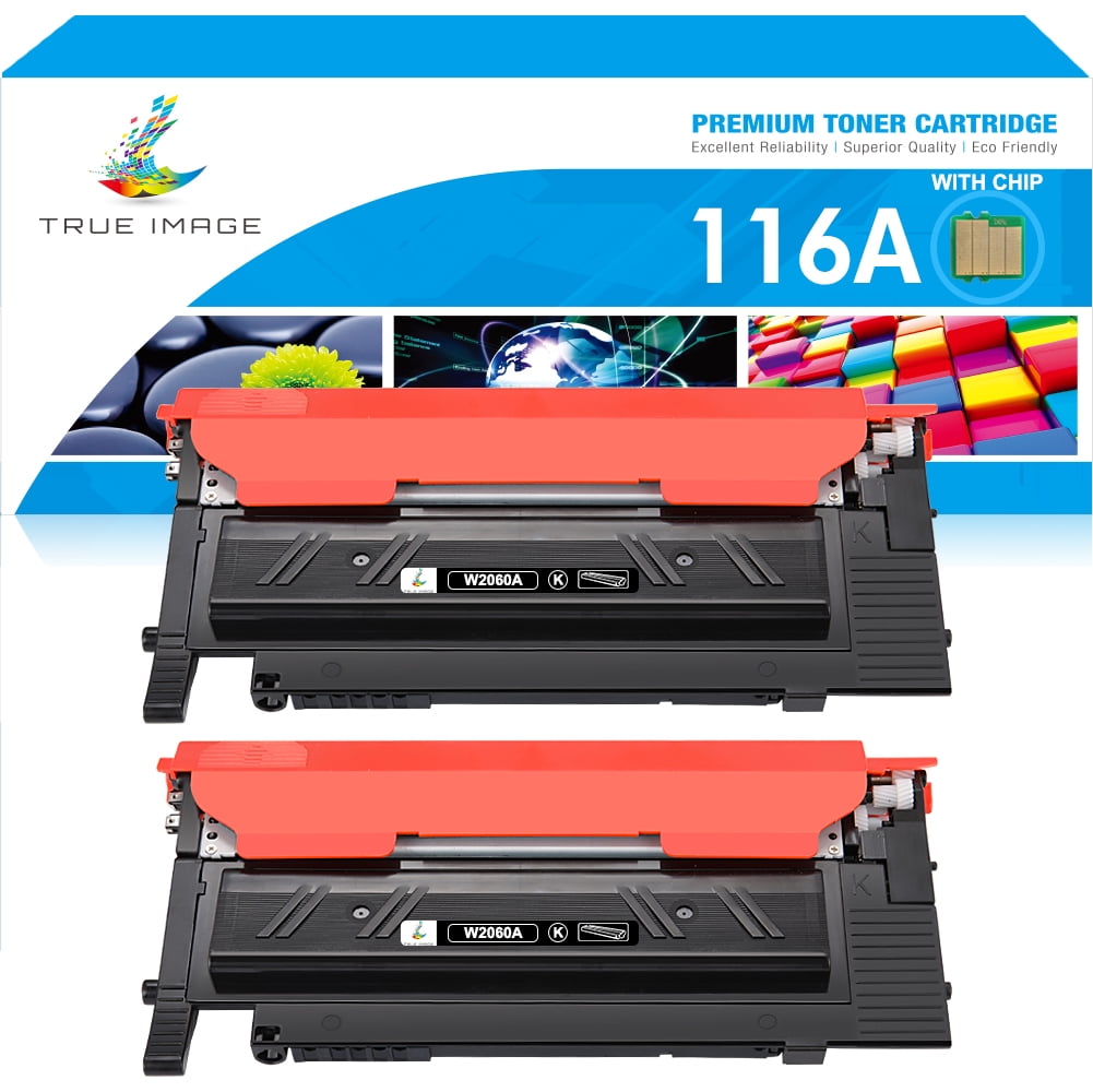 True Image 2-Pack Compatible Toner Cartridge with Chip for HP W2060A ...