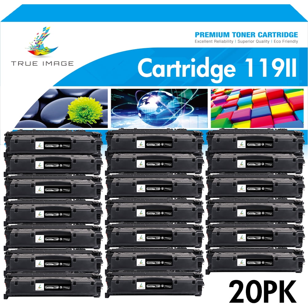 True Image 20-Pack Compatible Toner Cartridge for Canon 119II Work with ...