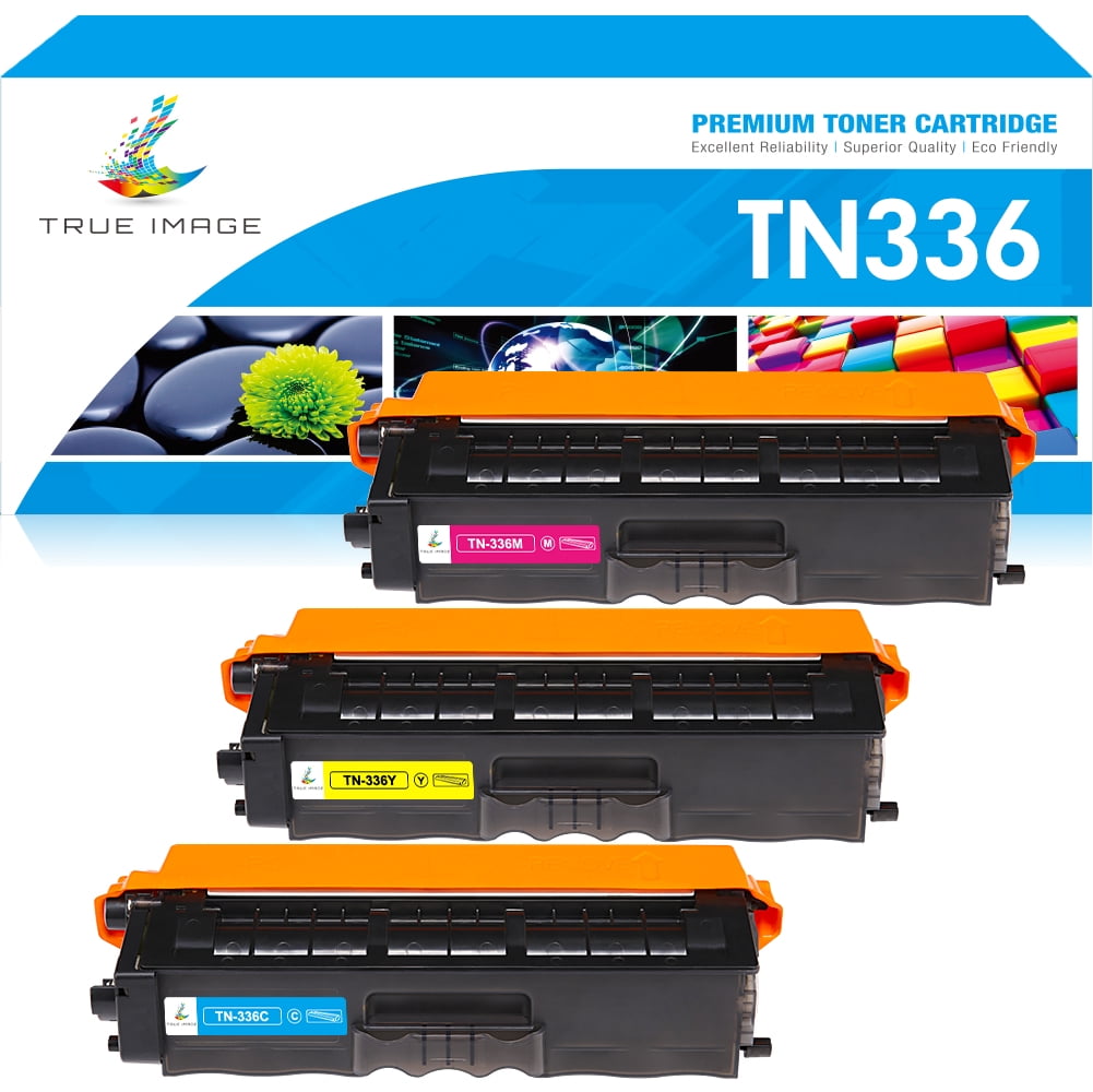 True Image 3-Pack Compatible Toner Cartridge for Brother TN-336M TN336 ...