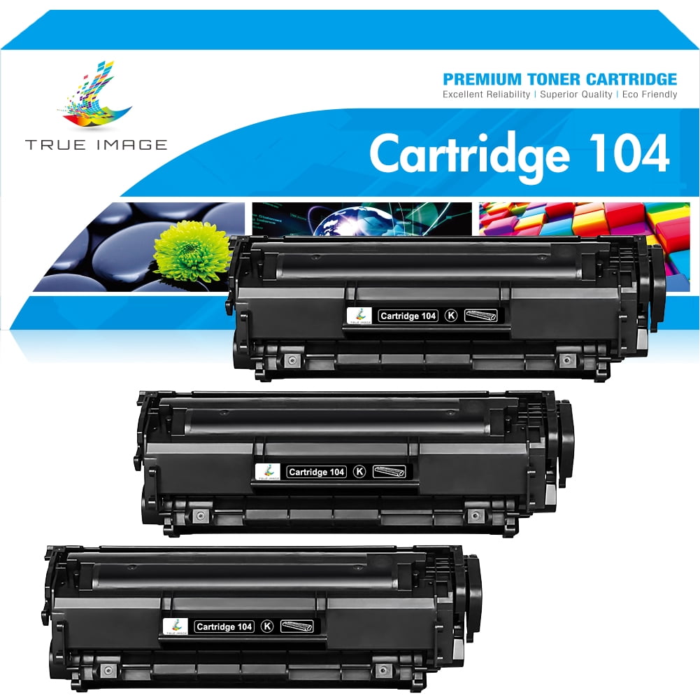 True Image 3-Pack Compatible Toner Cartridge for Canon 104 for ...