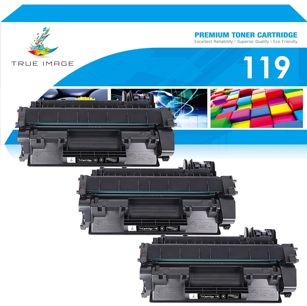 True Image 3-Pack Compatible Toner Cartridge for Canon 119 MF6160DW MF414DW MF416DW MF5850DN ...