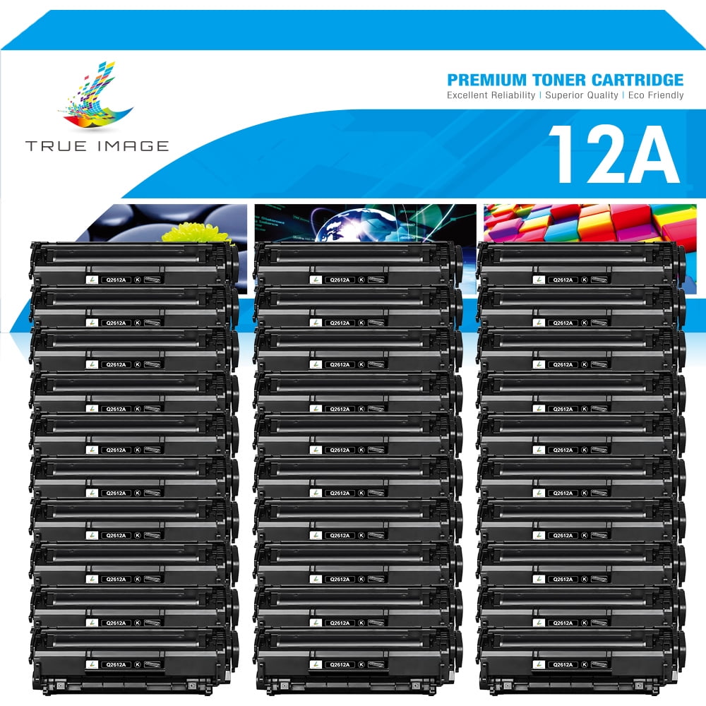 True Image 30-Pack Compatible Toner Cartridge for HP Q2612A 12A ...