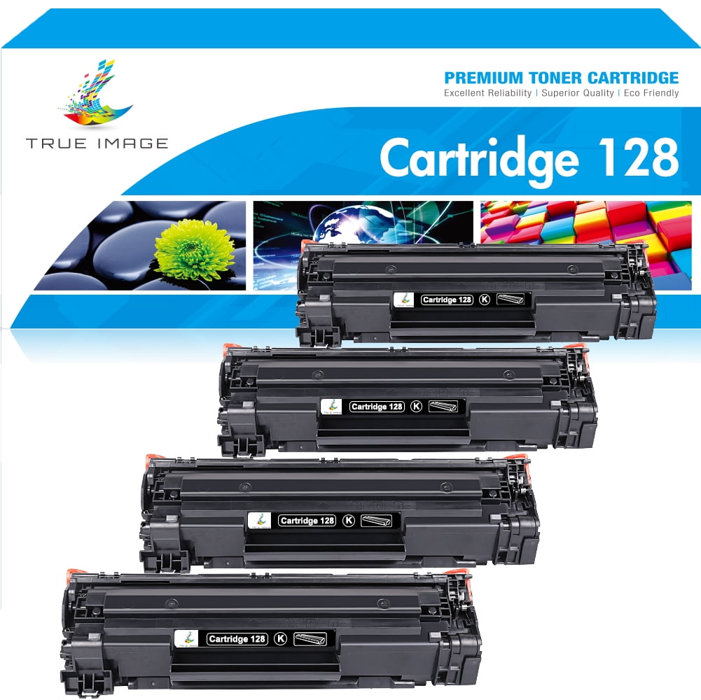True Image 4-Pack Compatible Toner Cartridge for Canon 128 LBP 6200dw ...