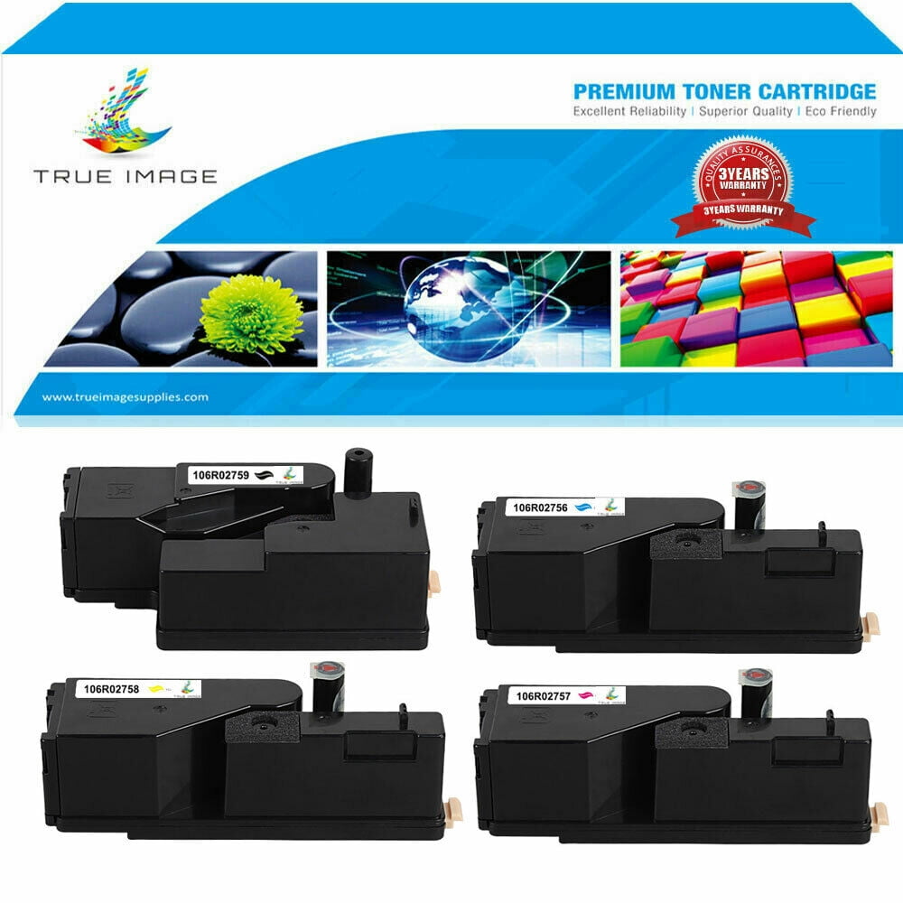 True Image 4-Pack Compatible Toner Cartridge for Xerox 106R02759 Phaser ...