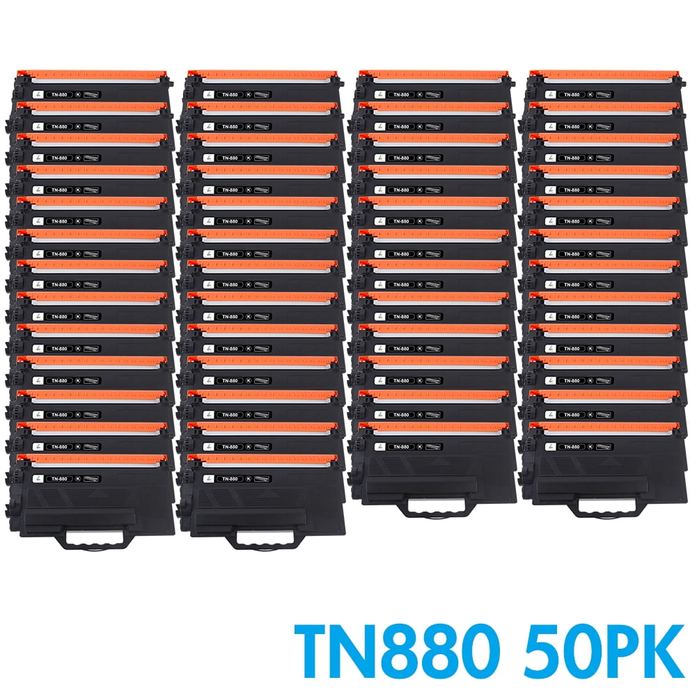 True Image 50-Pack Compatible Toner Cartridge for Brother TN-880 TN880 ...