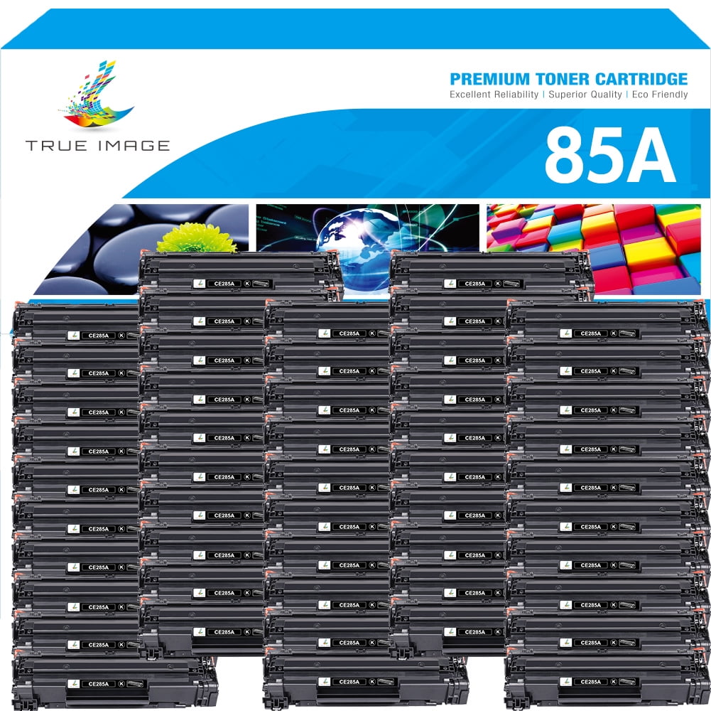 True Image 50-Pack Compatible Toner Cartridge for HP CE285A 85A for ...